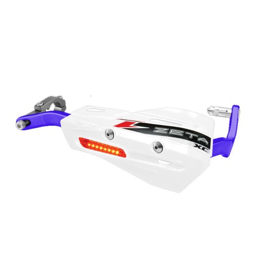 Drop Handguard Handlebar Armor / XC Flasher Protector Kit 7/8" White ...