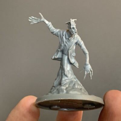 2'' Undead Scholar Ghost Bloodborne Board Game Miniatures Unpainted ...