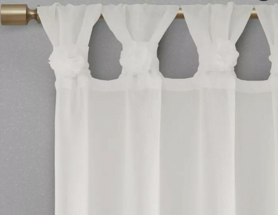 2 Packs of Madison Park Window Panel 50in X 84in Twist Tab Top for sale ...