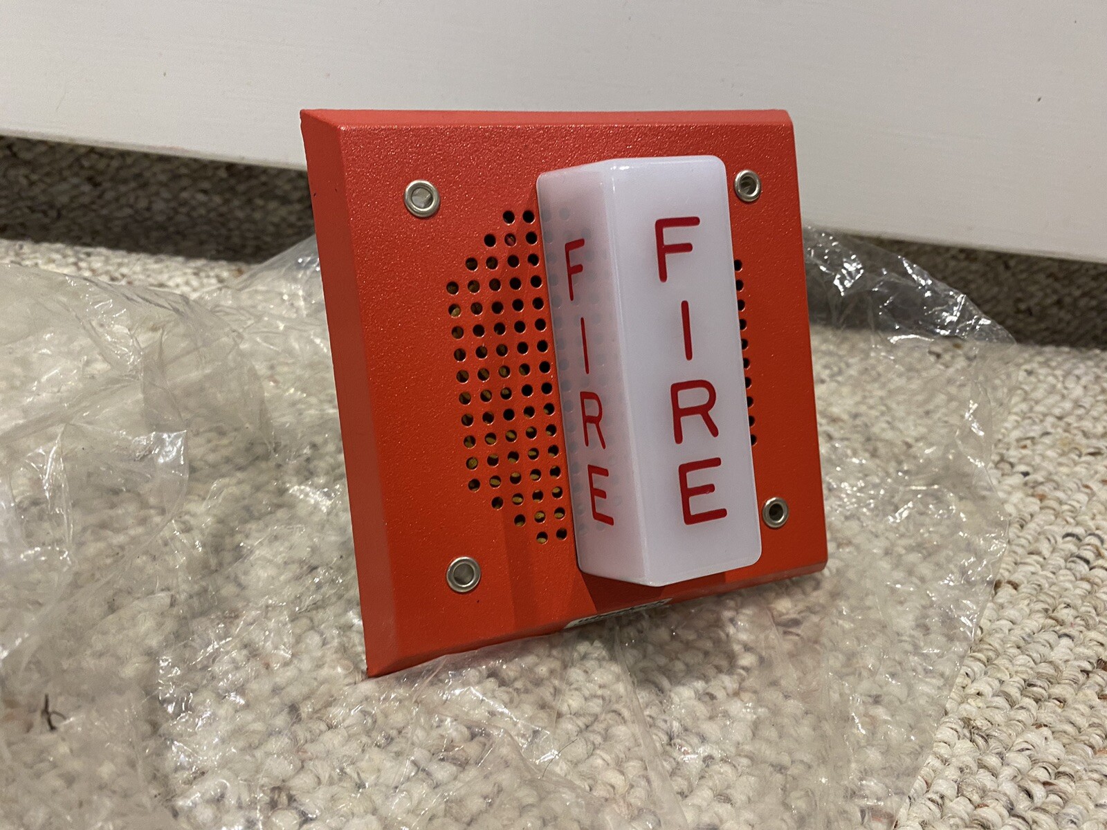 NEW Wheelock E7070-WS-25 Fire Alarm Speaker Strobe | eBay