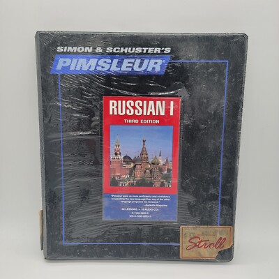 Learn Russian! 16 CD Set: Pimsleur Speak and Understand Russian ...