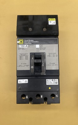 Square D KA36150 I-Line Circuit Breaker - 3P, 150A, 600V 785901425069 ...