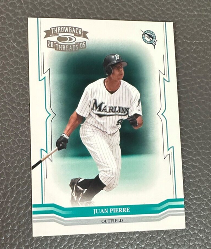 2005 Throwback Threads Baseball Card #160 Juan Pierre | eBay