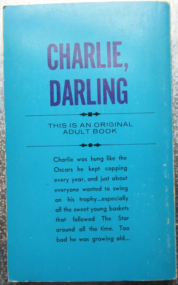 Aaron Thomas - Charlie Darling - 1968 U.S. vintage gay paperback ...