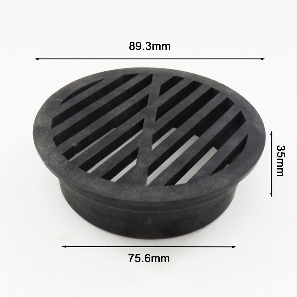 Round Floor Drain Grille Filter for Sewer Pipe Covers in 3 Inch 4 Inch ...