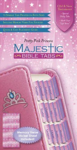 Princess Bible Tabs by Ellie Claire (2013, Novelty Book) for sale ...