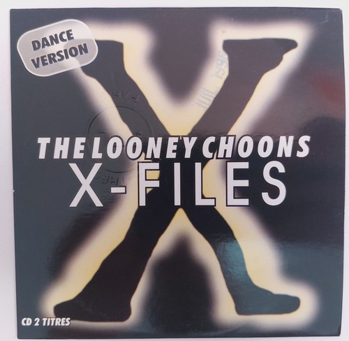 THE X-FILES 12" DANCE REMIX by Looney Choons ♦ "ON THE BEAT" SINGLE CD ...