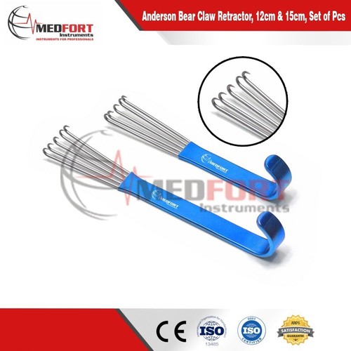 Set of 2 Anderson Bear Claw Retractor Rhinoplasty instruments German ...