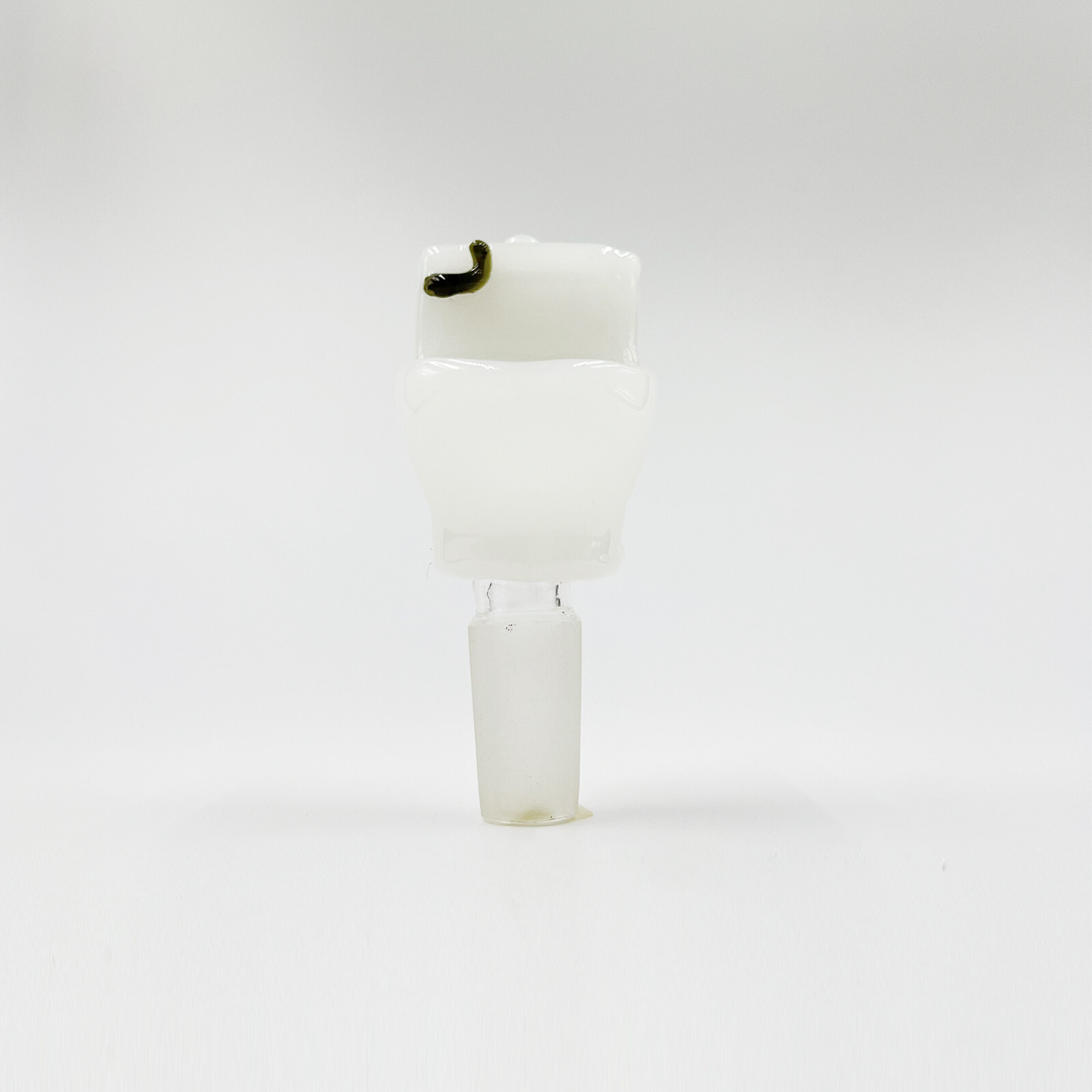 14MM Male Milky White Toilet Water Pipe Bong Glass Bowl USA Fast Free ...