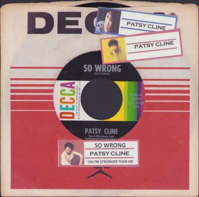 Cline, Patsy - So Wrong Decca 31406 Vinyl 45 rpm Record | eBay