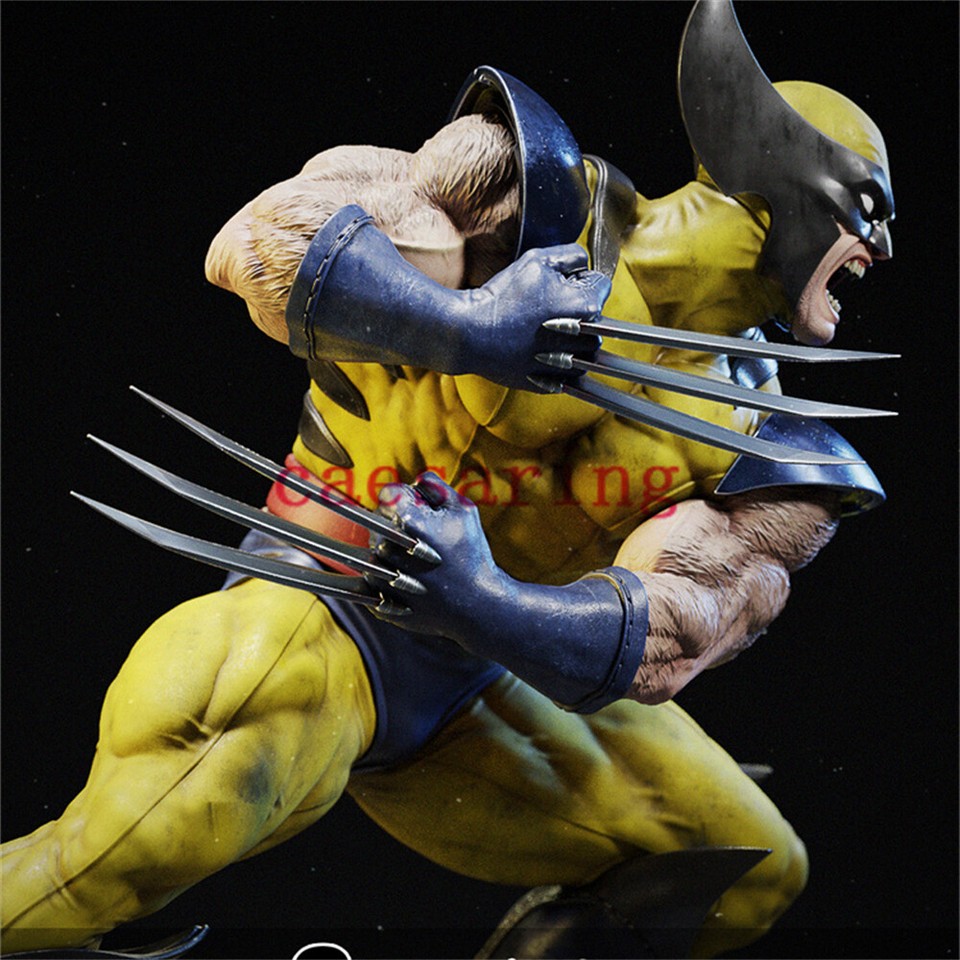 Wolverine 3D Printing Figure Unpainted Model Sculpture GK Blank Kit New ...