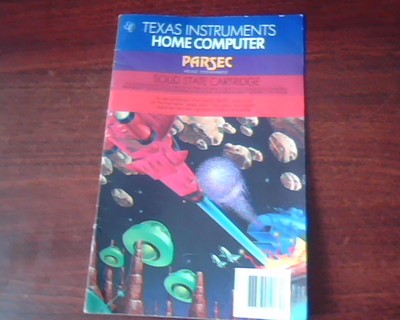 Texas Instruments Home Computer MANUAL Parsec Arcade Entertainment | eBay