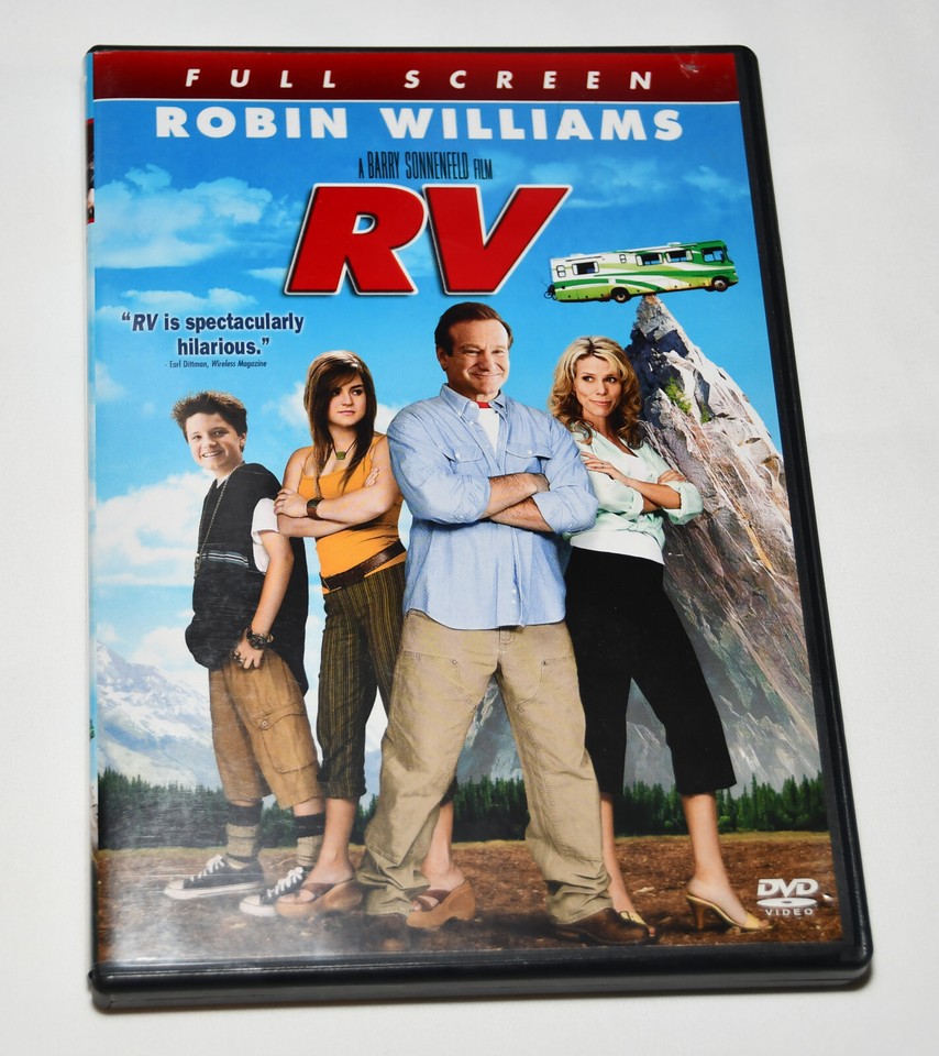 Used RV DVD (Fast Shipping!) Robin Williams R.V. Josh Hutcherson ...