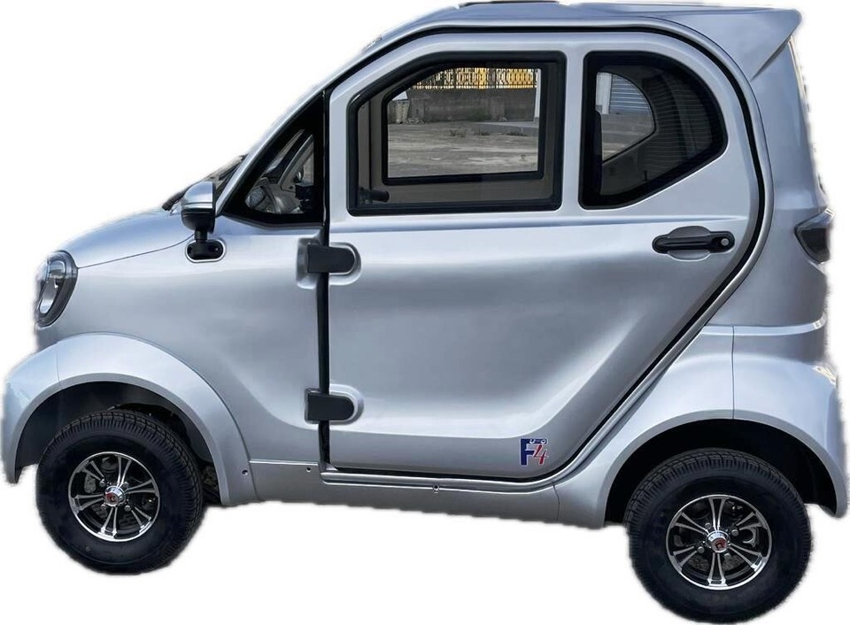 Quadriciclo Scooter Elettrico Cabinato F4 Ufo Ecobike per anziani e ...