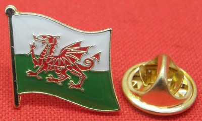 Wales Welsh Flag Pin Badge Brooch Cymru The Red Dragon | eBay