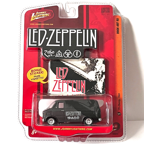 Johnny Lightning - LED ZEPPELIN - '75 Chevy Van - Rock Art Limited ...