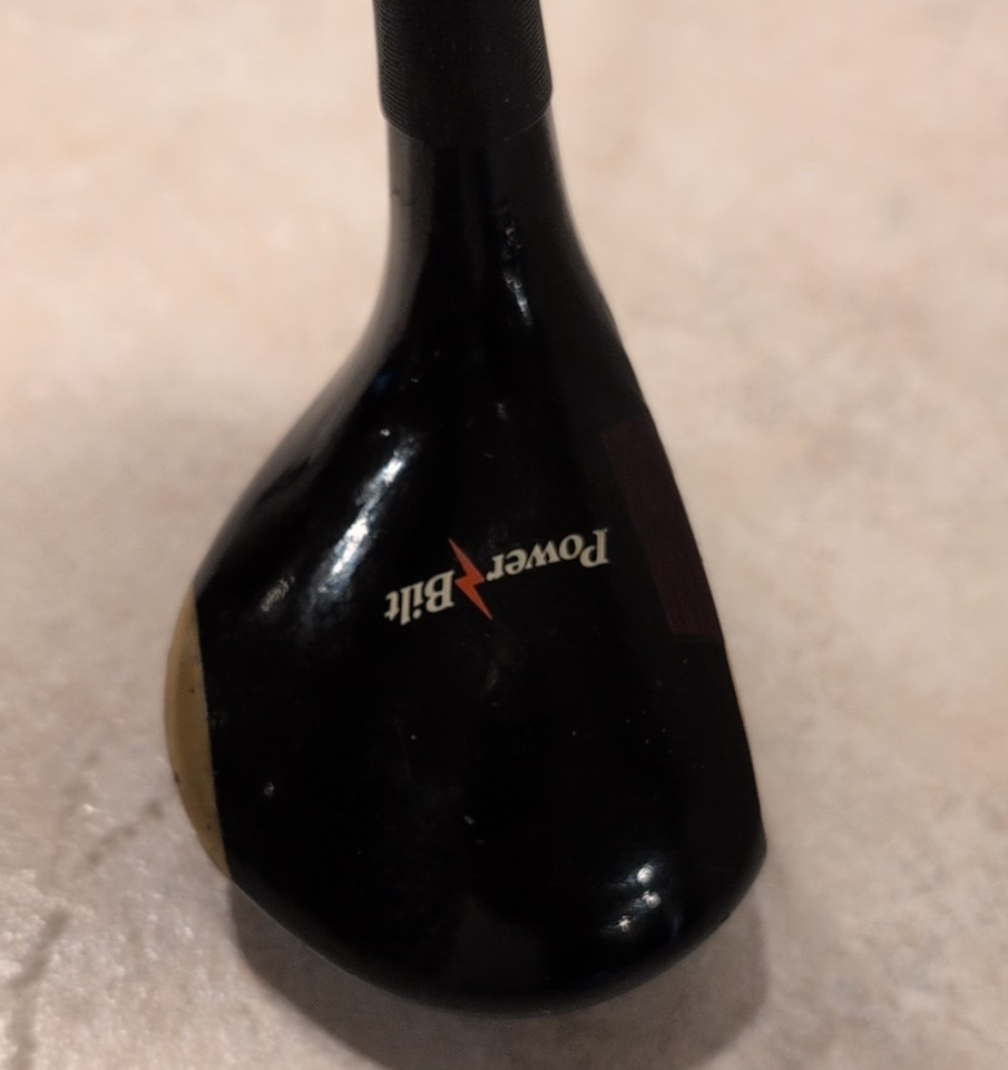 PowerBilt Ciation Persimmon #1 Wood Driver Right Handed Original Steel ...