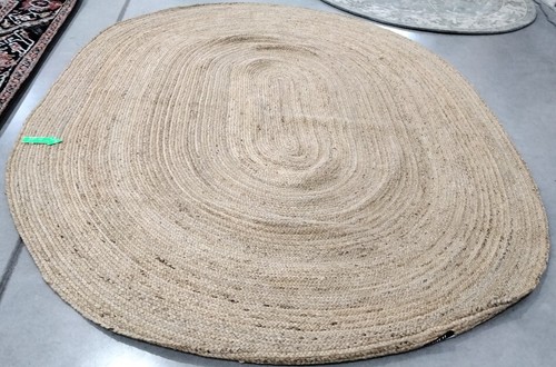 NATURAL 8' X 10' Oval Broken Thread Rug, Reduced Price 1172758566 ...