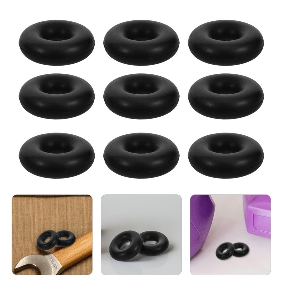 18pcs Fitness Cable Stopper Rings - Rubber Pulley Machine Limit Rings ...