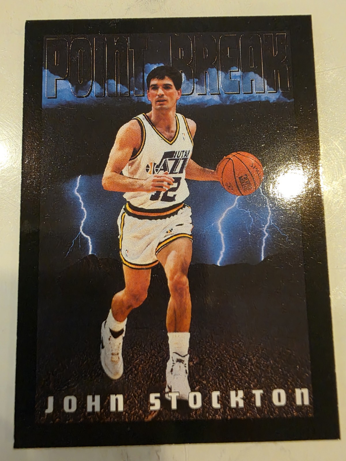 1994 Skybox John Stockton Point Break 338 Hall Of Fame | eBay