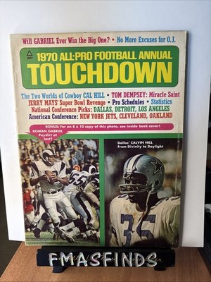 PR1 1970 ROMAN GABRIEL RAMS Touchdown Football Magazine CALVIN HILL | eBay