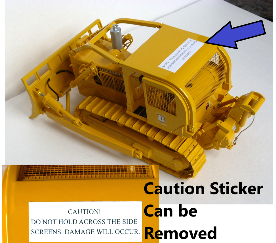 1:25 International TD-25 Dozer US Forest Service Clearing Blade 1st ...