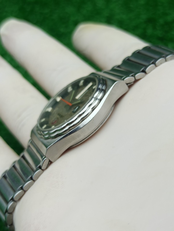 ICONIC RADO GOLDEN STAG WATCH VINTAGE SILVER PLATED SWISS AUTOMATIC ...