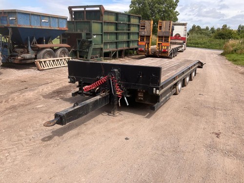 2005 CHIEFTAIN DRAWBAR LOW LOADER DIGGER PLANT TRAILER NEW TIMBERS SHOT ...