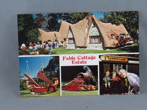 Vintage Postcard - Fable Cottage Estate Multiple Images - Wright ...
