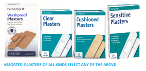 First Aid ASSORTED Plasters - FREE DELIVERY - MULTIPLE OPTIONS ...