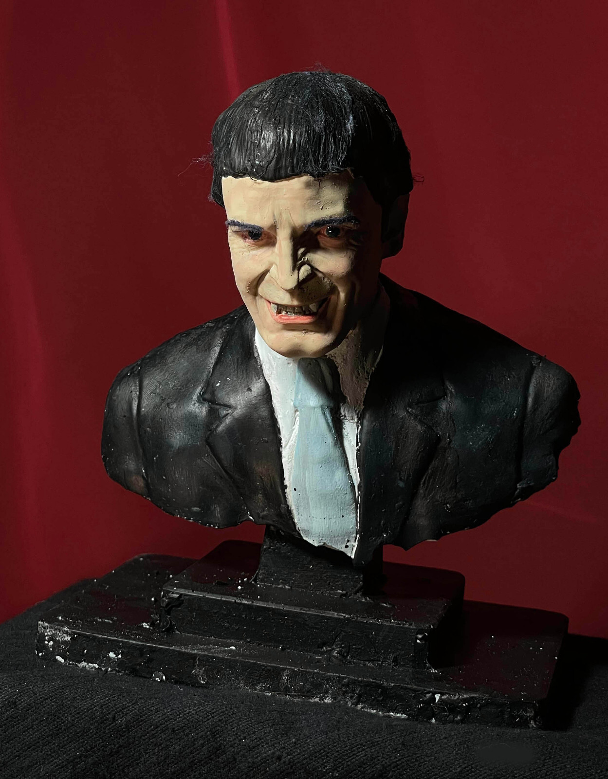 Janos Skorzeny Barry Atwater The Night Stalker portrait bust PAINTED | eBay