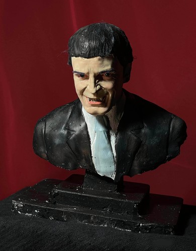 Janos Skorzeny Barry Atwater The Night Stalker portrait bust PAINTED | eBay