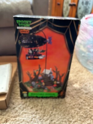 Lemax Spooky Town village accessories Dreaded Zeppelin MIB | eBay