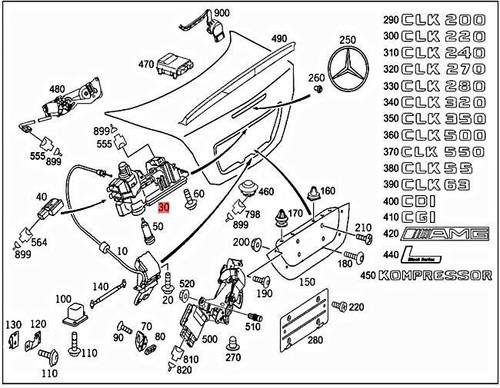 Genuine MERCEDES BBDC A209 C209 C219 W211 Handle 2037500993 | eBay