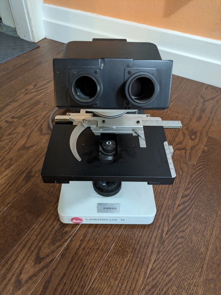 Leitz Laborlux D Research Microscope – Motorized X-Y Stage (No ...