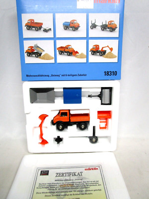 Marklin 150 Years Unimog RAK Dump Truck W/ Accessories Equipment NOS ...