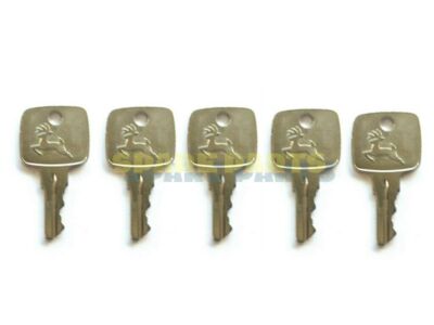 (5) Ignition Key For John Deere Multiquip Equipment AR51481, AT195302 ...