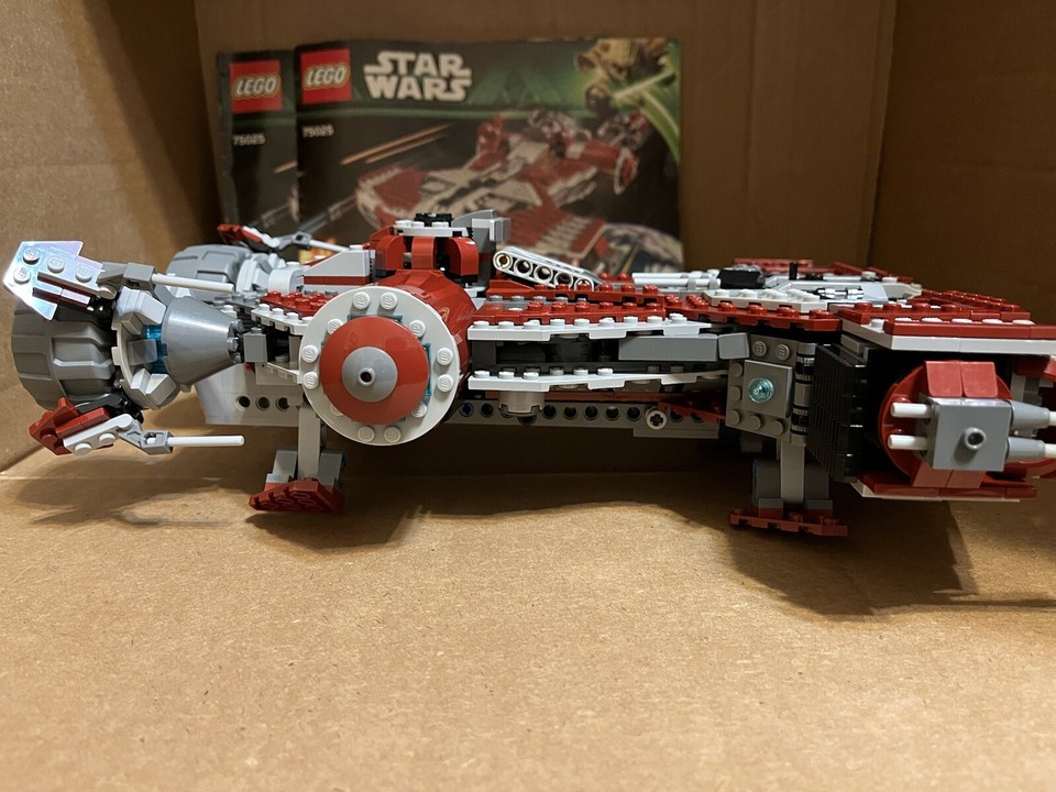 LEGO 75025 Jedi Defender-class Cruiser | Star Wars 99% Complete With ...