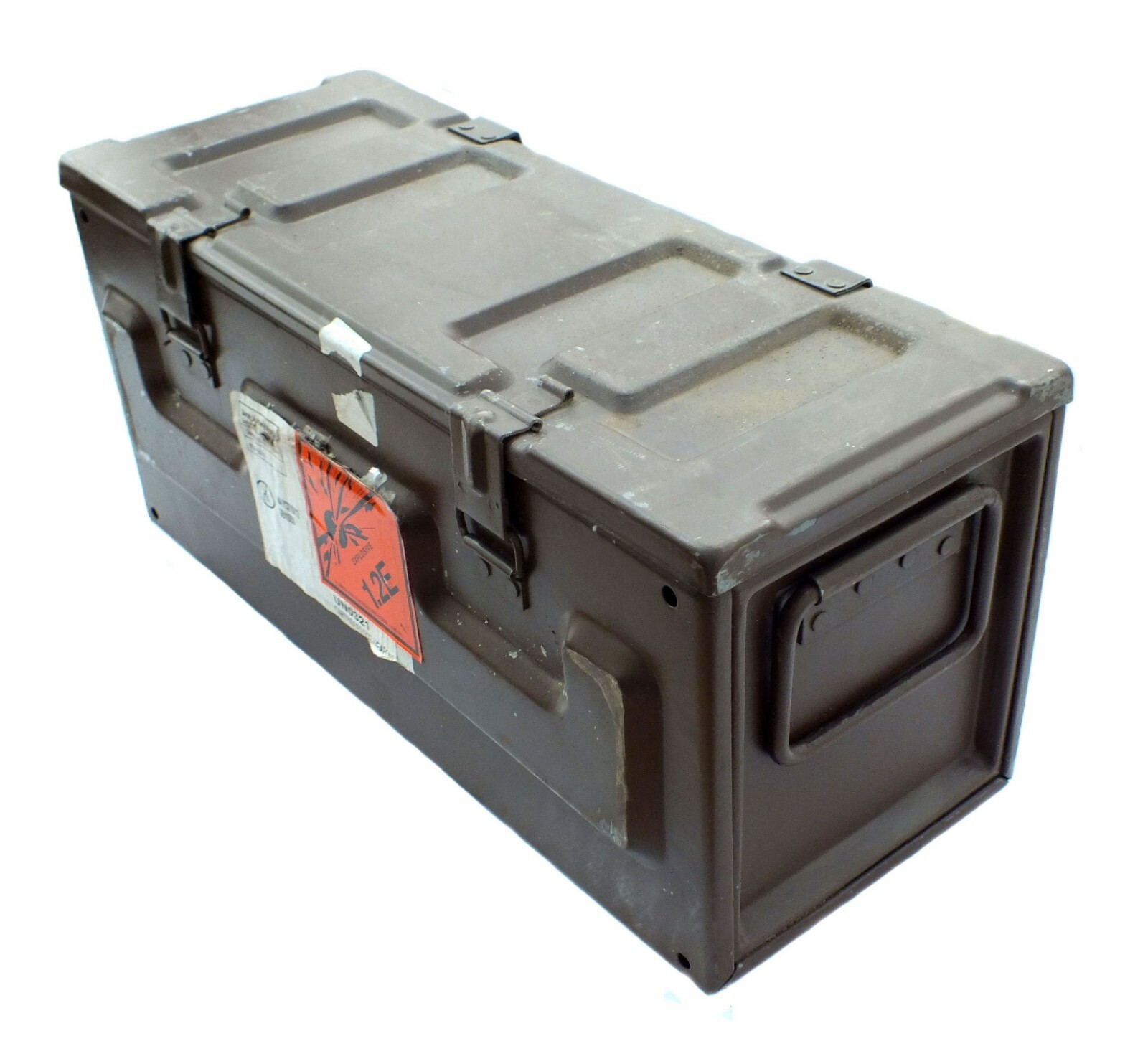 Army Metal 81mm Mortar Ammunition Tin Surplus Storage Box Or Tubes ...