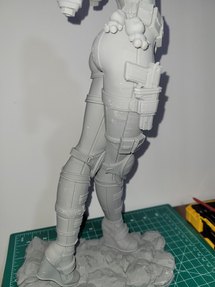 Lady Deadpool 3d resin model kit 1/4 scale 17.5 in Tall w/Base | eBay