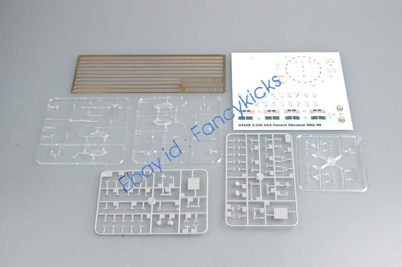 Trumpeter 1/350 04528 USS Forrest Sherman DDG-98 | eBay