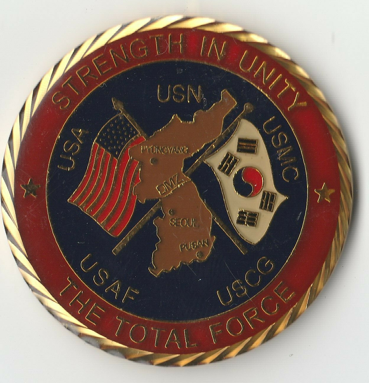 Non Commissioned Officers Association Coin 2 " DIA C-1 | eBay