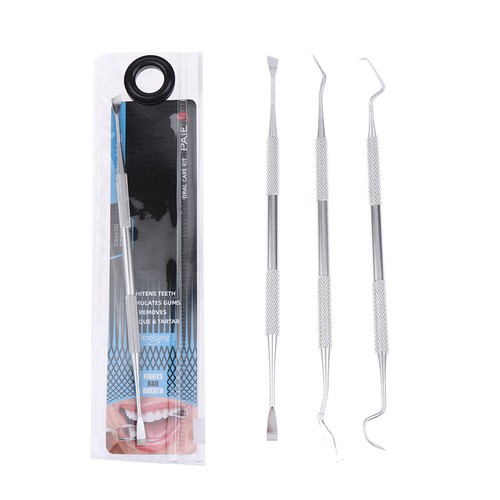 Double Hook Probe Stainless Steel Dental Tools Dentist Teeth Hygiene ...