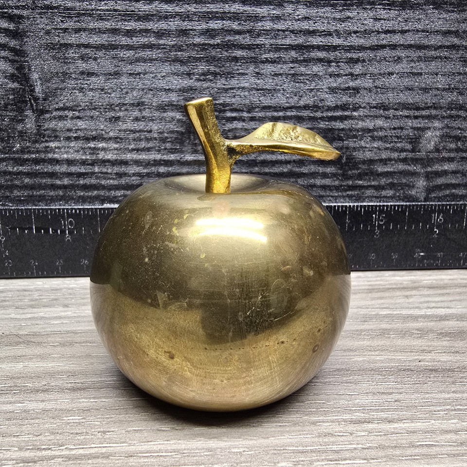 Vintage Brass Apple Bell - Lovely Classic Piece Of Brass Art | eBay