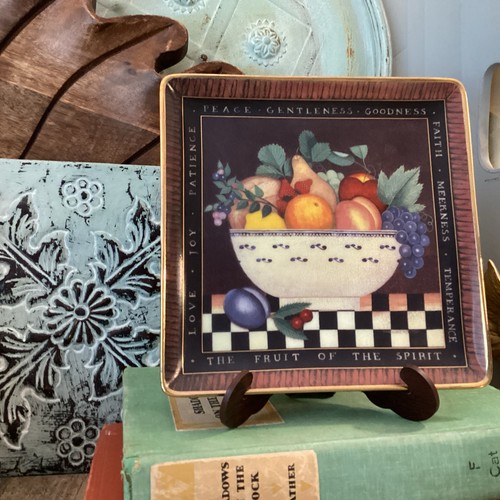 Fruit of The Spirit Diane Ulmer Pedersen Limited Folk Art & Stand ...