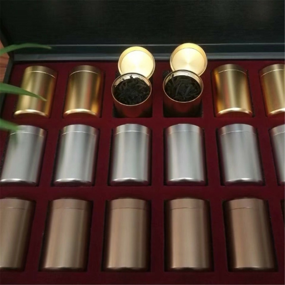 Airtight Smell Proof Metal Herb Can Portable Travel Tea Stash Jar ...