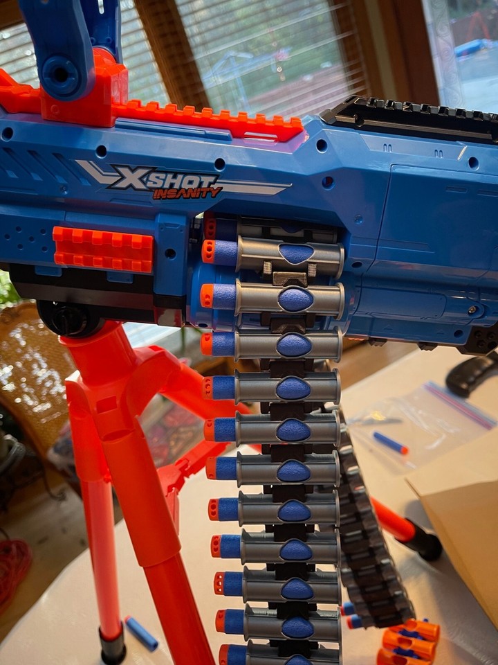 Upgraded 50 round ammo belt for X-SHOT Insanity Series Motorized Rage ...