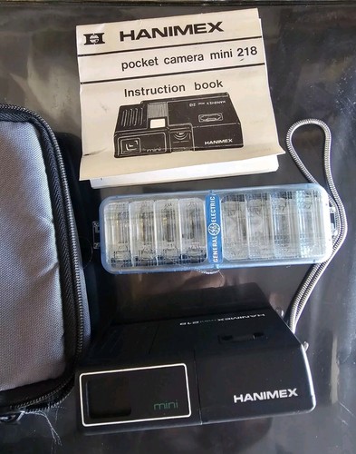 VINTAGE Hanimex Mini 218 Camera Hanimar Lens 1970s-80s 110 Film ...