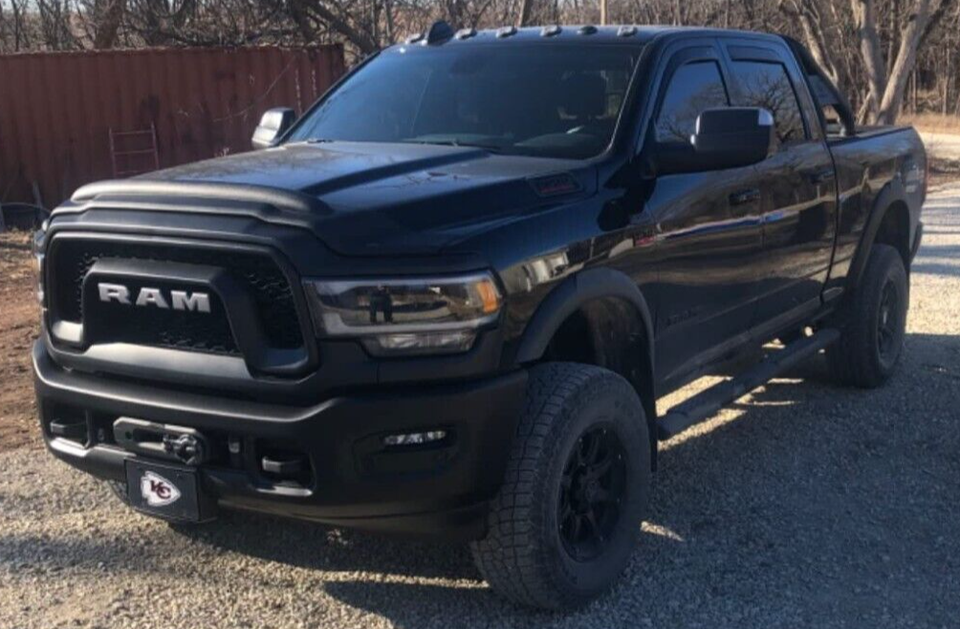 AVS Textured Black Hood Protector Bug Shield Deflector for 19-24 Ram ...