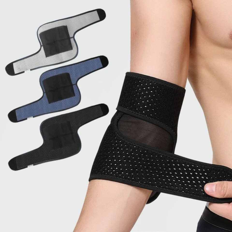 Tennis Elbow Brace Support Sleeve Arthritis Tendonitis Arm Joint Pain ...